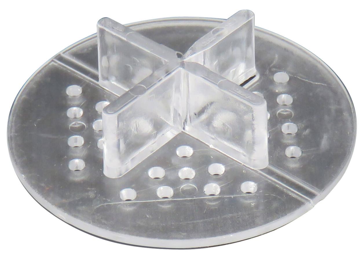 Clear Paver Support Spacers from StrataRise - 4mm spacers for tiles